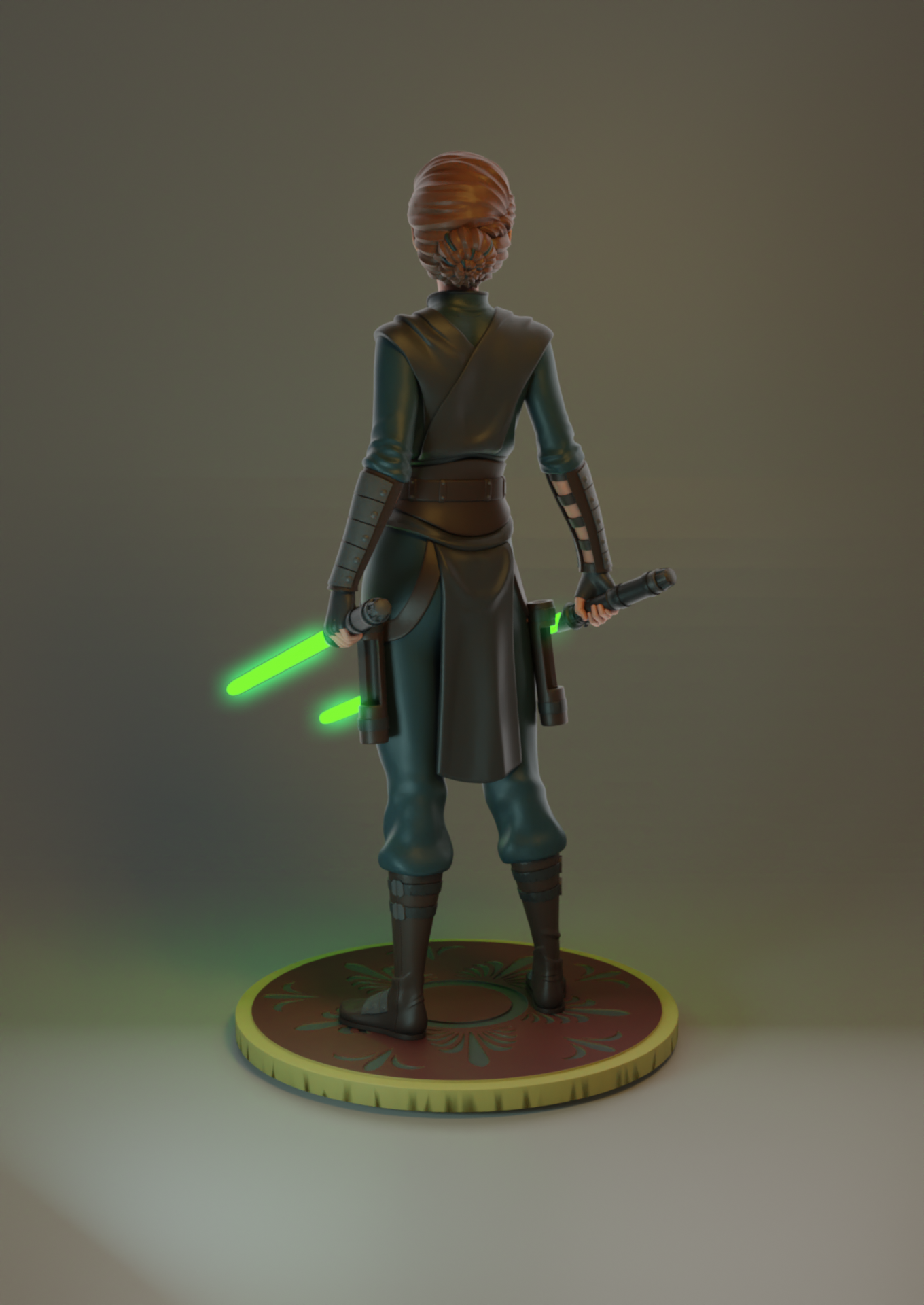 OBJ file Jedi Anna 👩・3D printable model to download・Cults