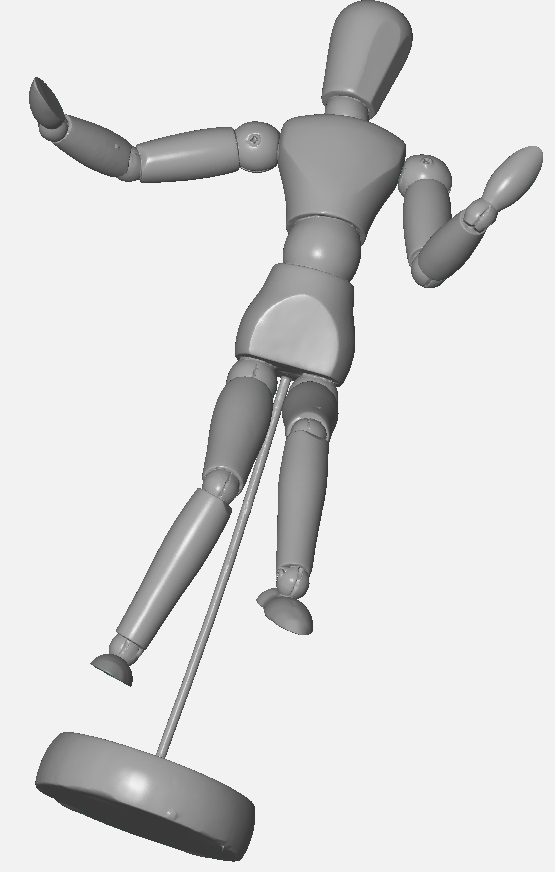 🧑‍🎨 Artist model mannequin・ STL File for ・Cults