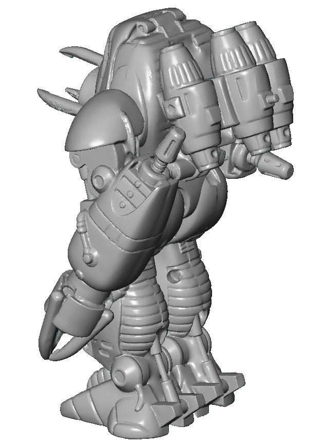 Archivo STL Figura Exo Squad 90s playmates 🖨️ ・Modelo de impresión 3D ...