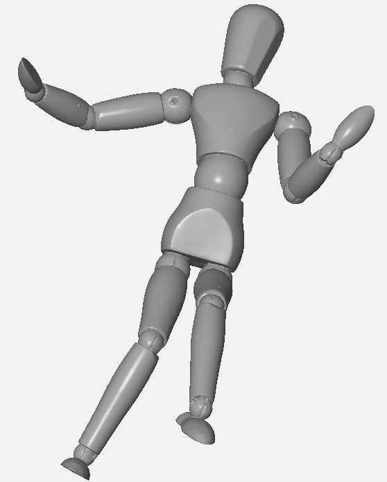 🧑‍🎨 Artist model mannequin・ STL File for ・Cults