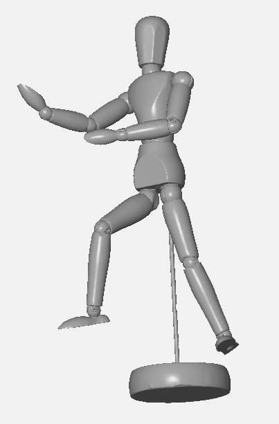 🧑‍🎨 Artist model mannequin・ STL File for ・Cults