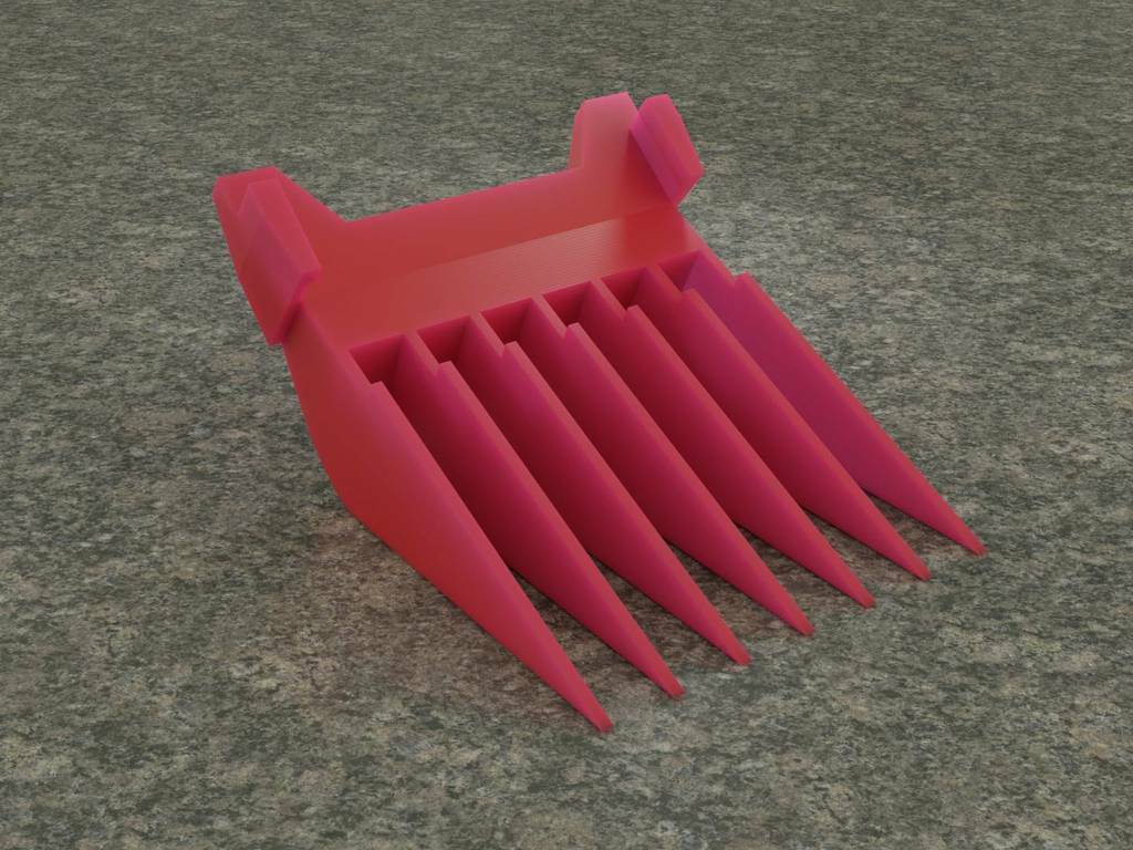 💂 5/8 Inch Guard for Oster Hair Clippers・Free 3D File for ・Cults