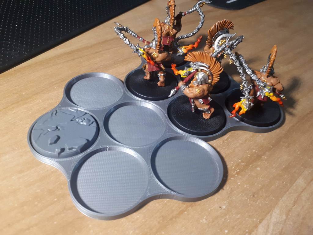 ⚔ AOS movement tray (5 x 32 mm)・Free STL File for ・Cults