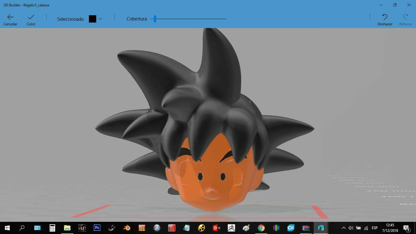 Free STL file CHIBI GOKU DRAGON BALL 🐉 ・3D printer model to download・Cults