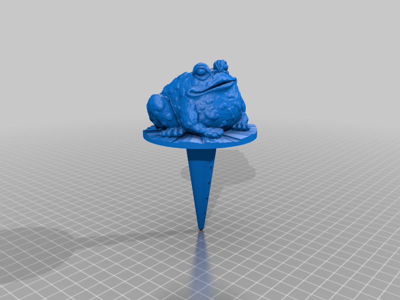 Free 3D file Toad Watering Spike 💧 ・3D printer design to download・Cults