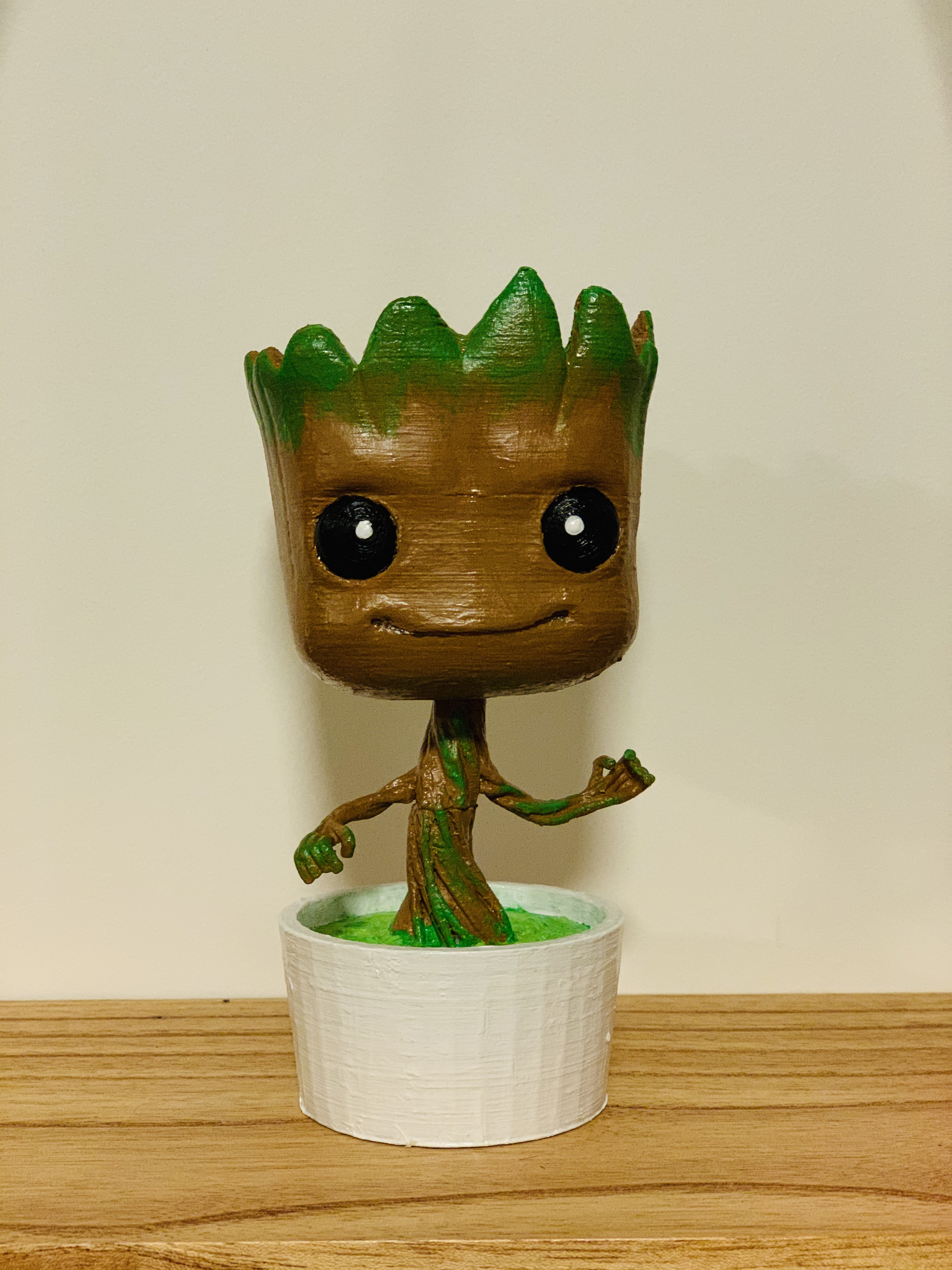 Archivo STL Maceta Baby Groot 👶 ・Diseño de impresora 3D para descargar ...