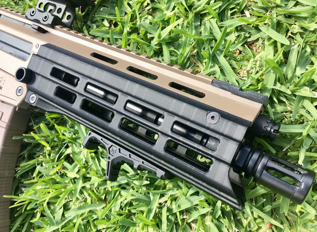 👽 ACR Gel Blaster Handguard and Gas Block・Free 3D File for ・Cults