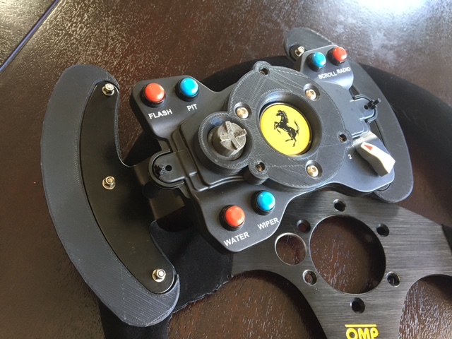🛞 Thrustmaster Wheel Adapter - suit Ferrari 458 Challenge wheel/TX Base ...
