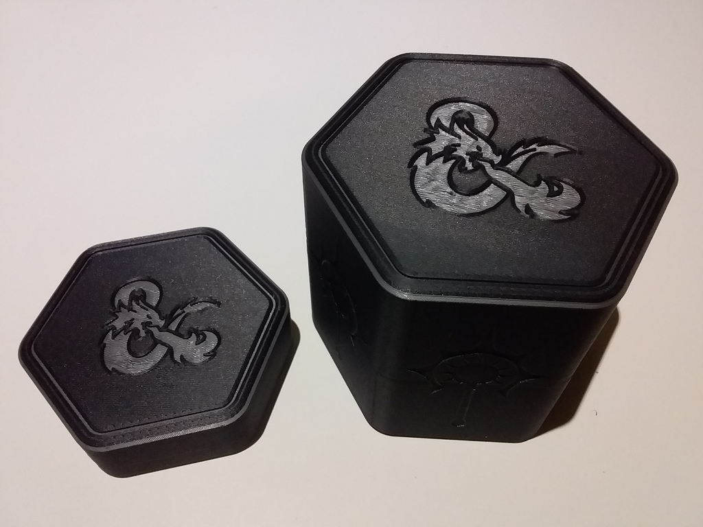 Free 3D file Hexagonal Spell Card Box 📦 ・3D print design to download・Cults