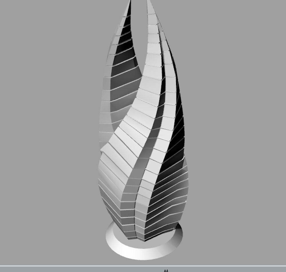 Free STL file Shelled and cut for a LED light 🎨 ・3D printing idea to ...