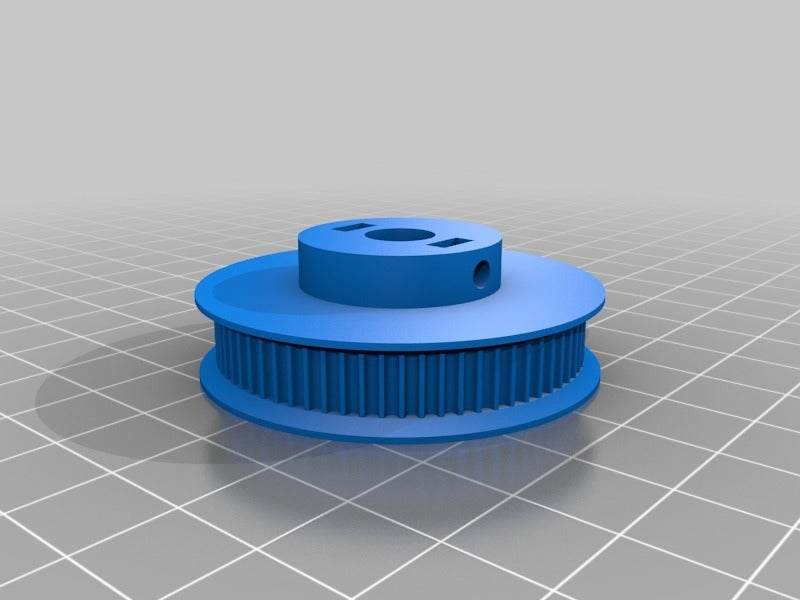 🦷 GT2 70 Tooth 8mm shaft Belt Pulley・Free STL File for ・Cults