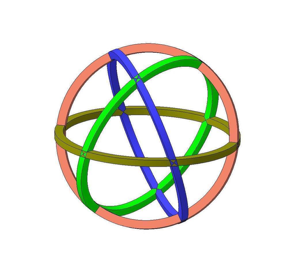 Hoberman sphere ( Cuboctahedron )・Free STL File for ・Cults
