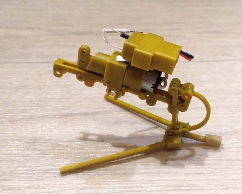 Бесплатный STL файл Flea bot. (Блоха механическая) 🤖 ・3D-печатный ...