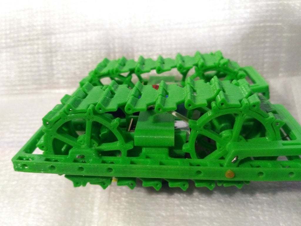 Free STL file Caterpillar bot chassis. 🐛 ・3D printing template to ...