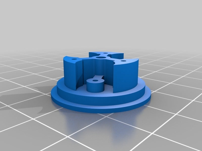 ⚙️ Mechanical counter with inner gear.・Free STL File for ・Cults