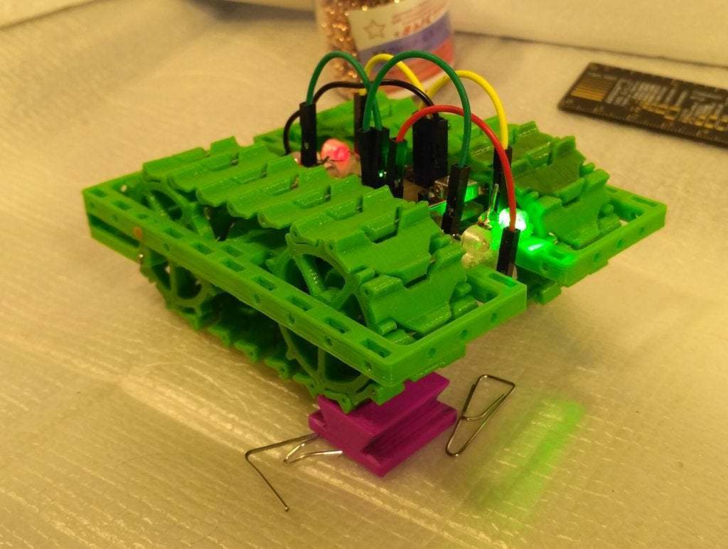 Free STL file Caterpillar bot chassis. 🐛 ・3D printing template to ...