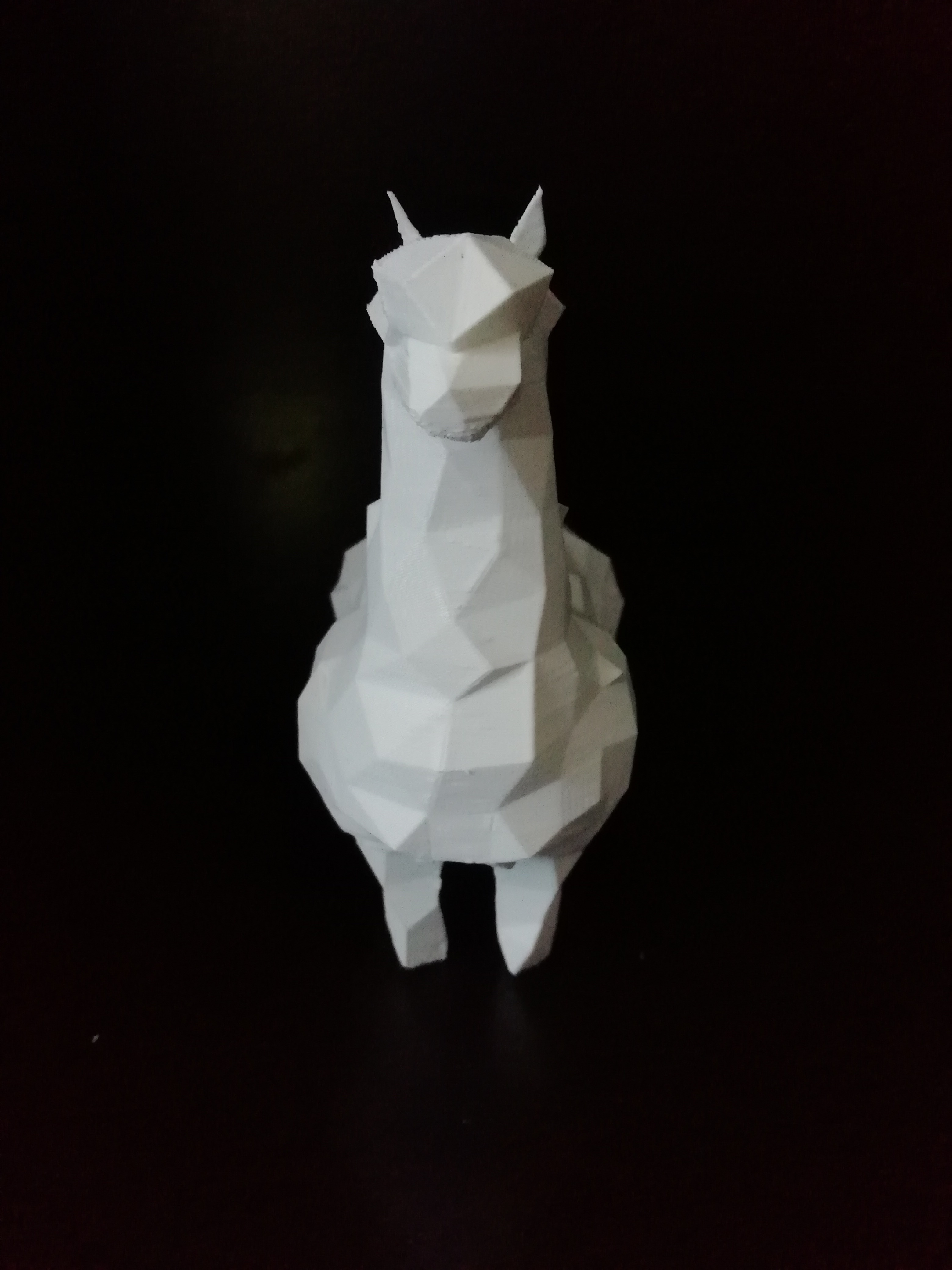 STL file Low poly alpaca 👽 ・Model to download and 3D print・Cults