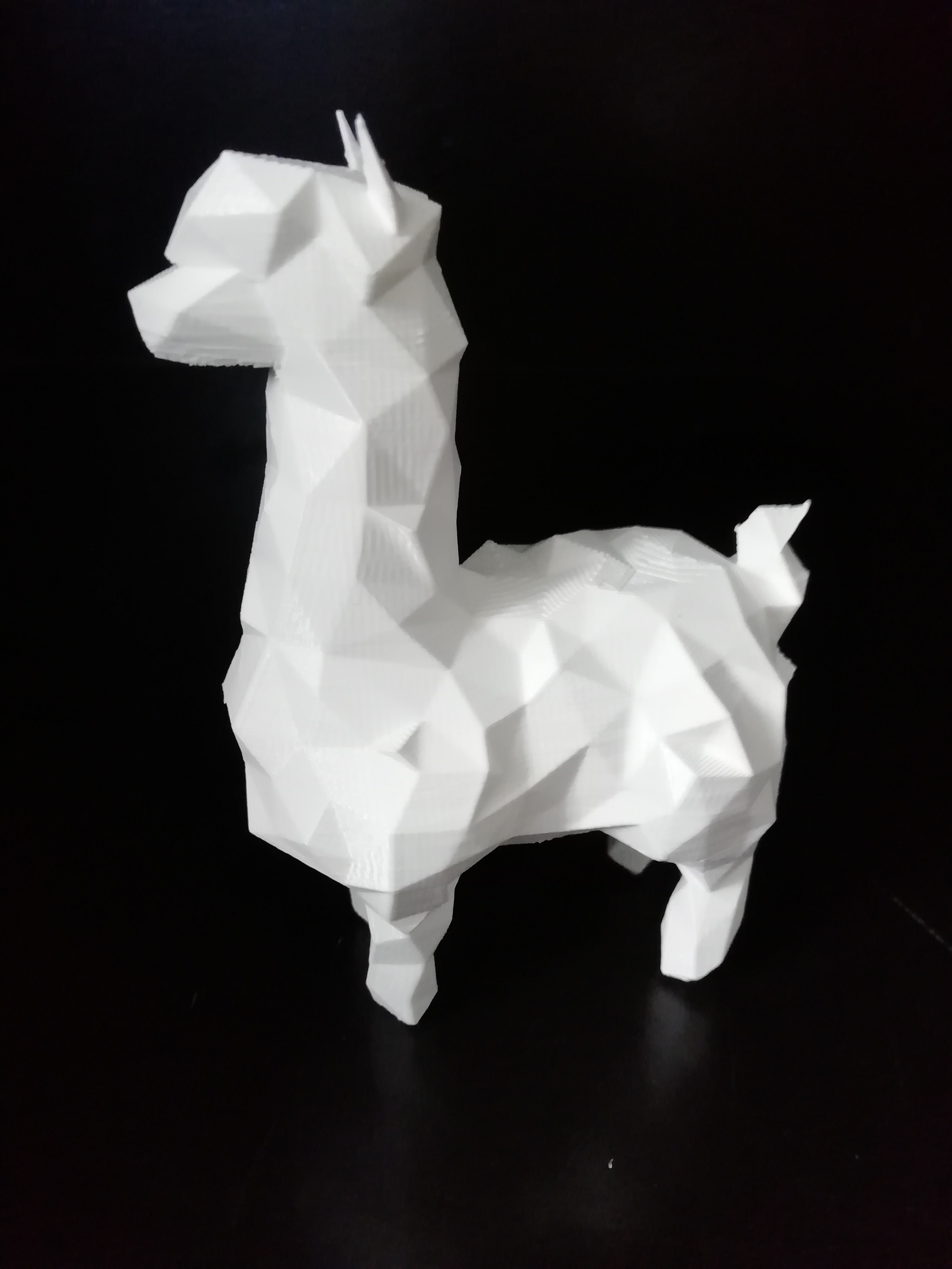 STL file Low poly alpaca 👽 ・Model to download and 3D print・Cults