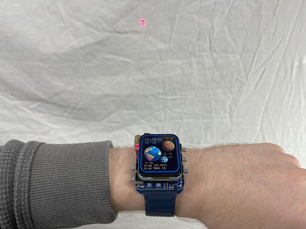 Free 3d File Esp32 Based Wireless Smartwatch Lidar Distance Sensor