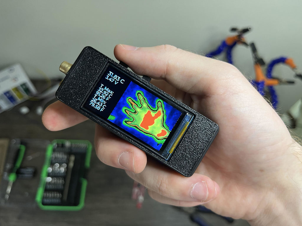 🌡️ Pocket-Sized Thermal Imager + Infrared Thermometer! | OpenTemp・Free ...