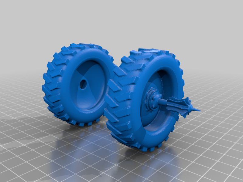Archivo 3D gratis Bitume/Gaslands Tractor "Monstractor" post-apocalíptico 🚜 ・Modelo para ...