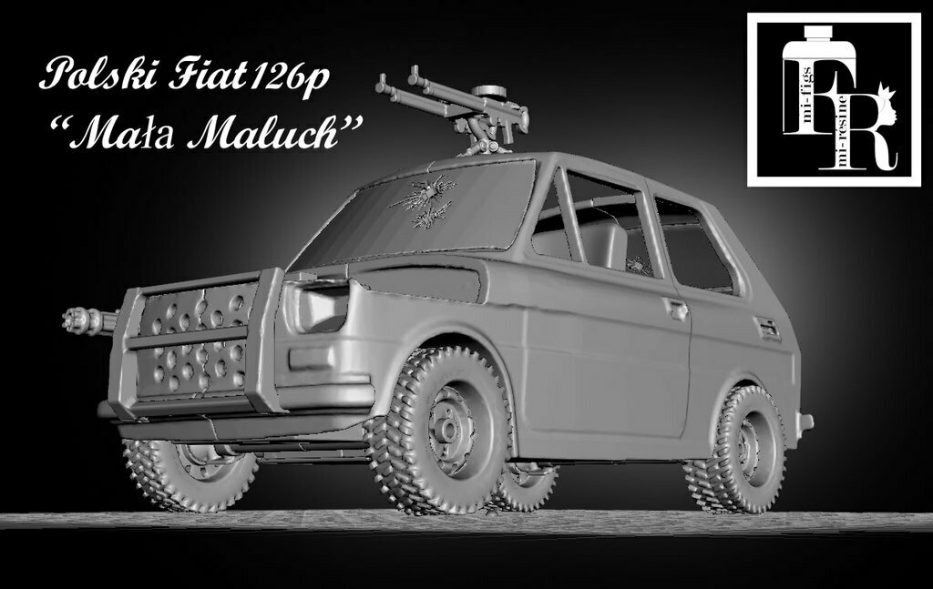 🚗 BITUME/GASLANDS POLSKI FIAT 126P "MAŁA MALUCH" POST-APOCALYPTIC・Free ...