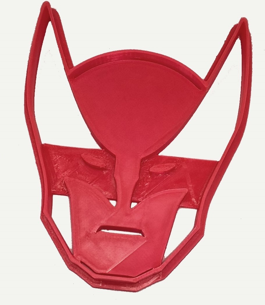 3D printable Cookie cutter Wolverine • made with Creality Ender3・Cults