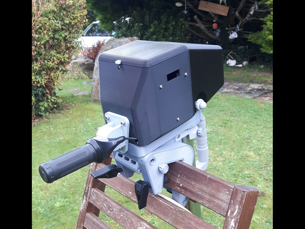 🦵 eGull outboard motor - optional steel leg・ STL File for ・Cults