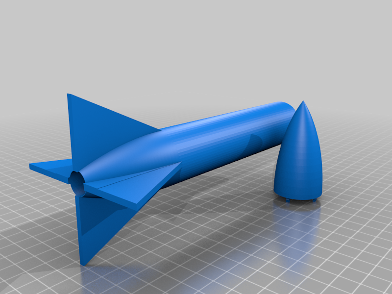 🚀 rocket pvc・Free 3D File for ・Cults