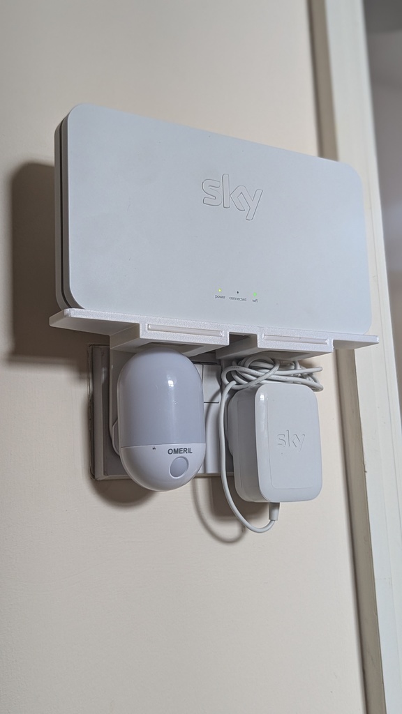 Free 3D file Sky Booster/Router Plug Shelf 🔌 ・Model to download and 3D ...