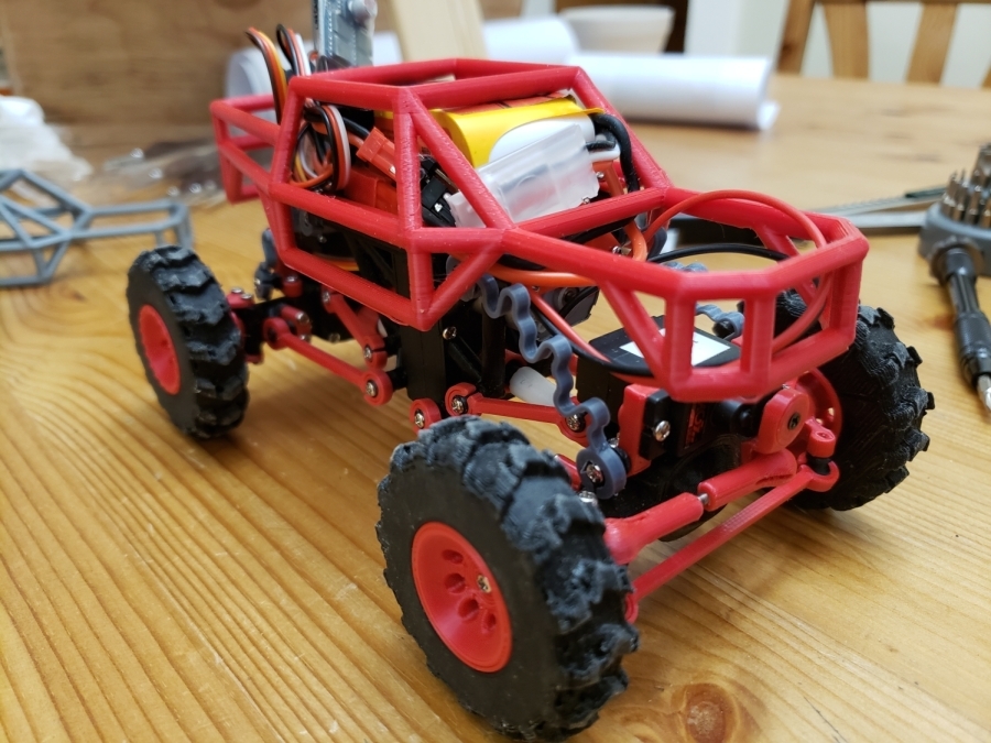 Free STL file Remix Rc Rock Crawler, new gearbox 🪨 ・Model to download ...