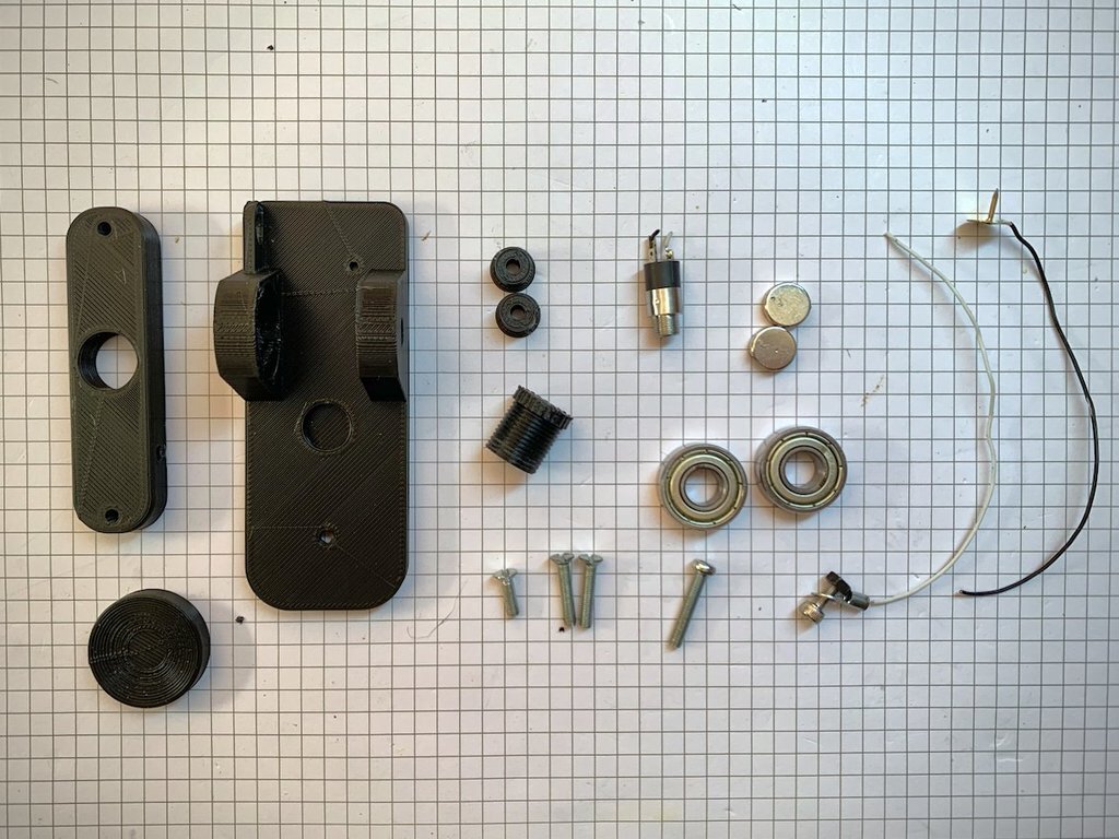 🔑 Straight Morse Key - Compact With Magnets・Free STL File for 3D ...