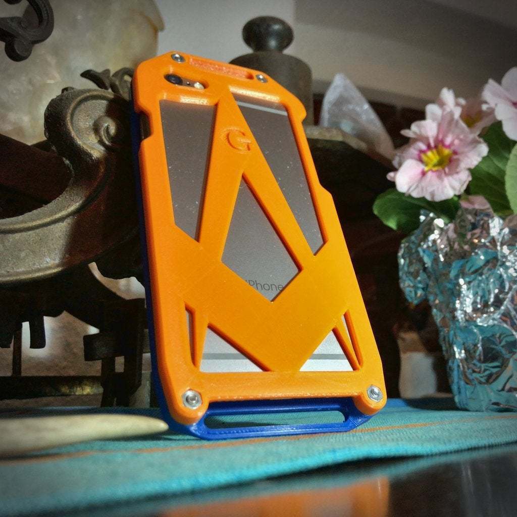 Free STL file Iphone 6/6s Clamshell Phone Case with Compass & Square 📱 ...