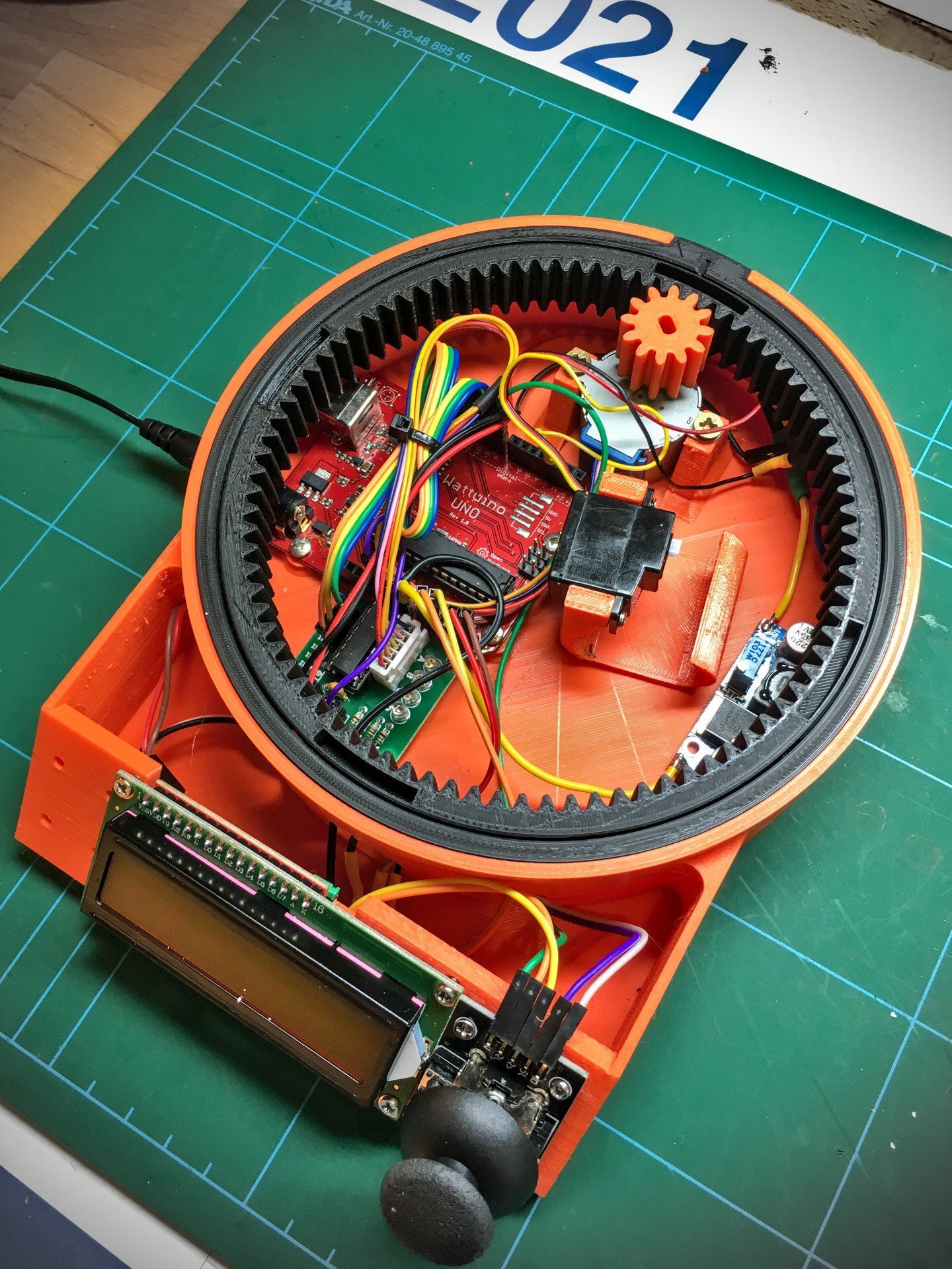 3D printing Arduino controlled photogrammetry 3D-scanner・Cults