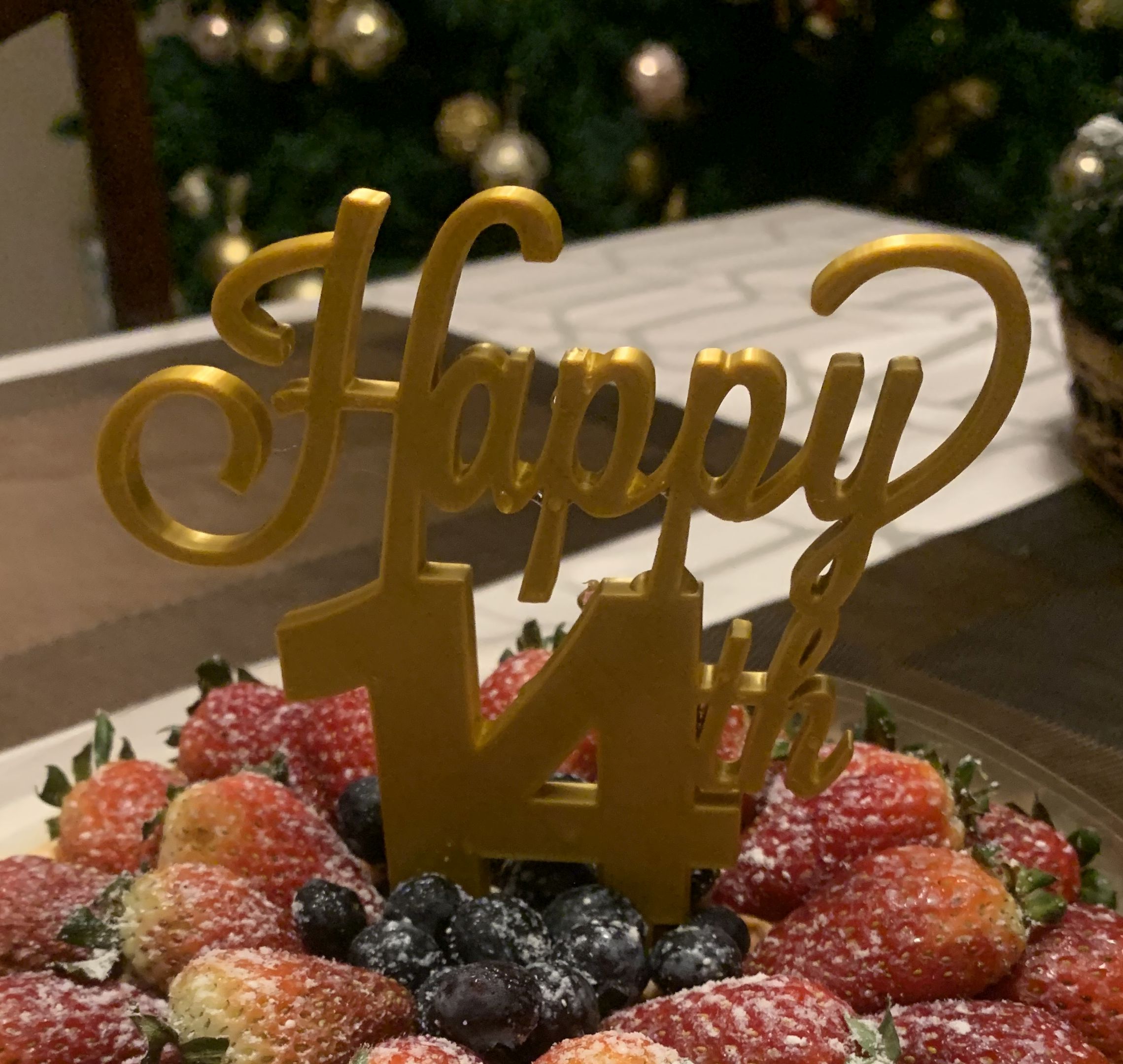 Archivo STL Cake Topper 14 th birthday 🍰 ・Objeto imprimible en 3D para ...