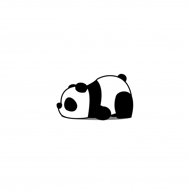 STL file Sleepy Panda, Key ring 5 more minutes. 😪 ・3D print design to ...