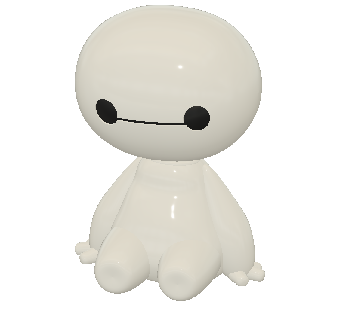 STL file Baymax Mini, customizable. 🚸 ・3D printable design to download ...
