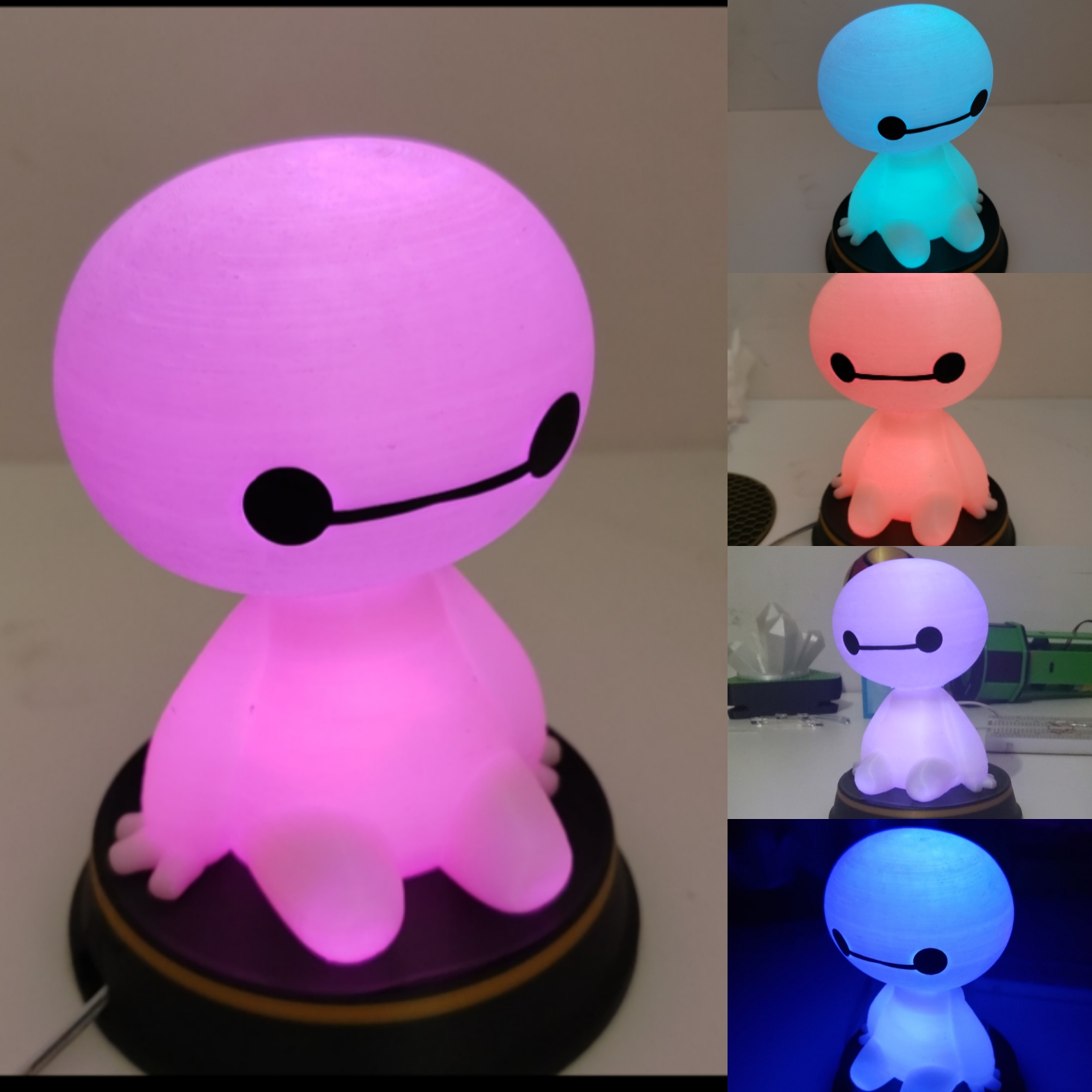 STL file Baymax Mini, customizable. 🚸 ・3D printable design to download ...