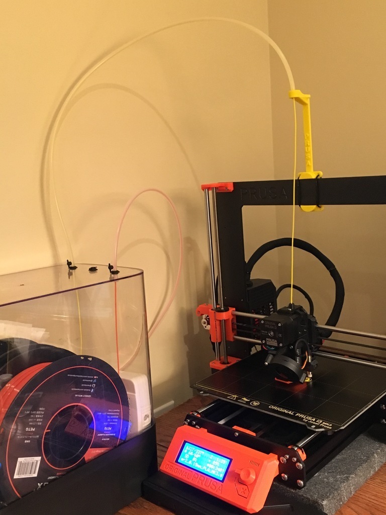Free 3D file Filament Fishing Rod Guide Clip - Prusa i3 MK3 🪢・3D ...