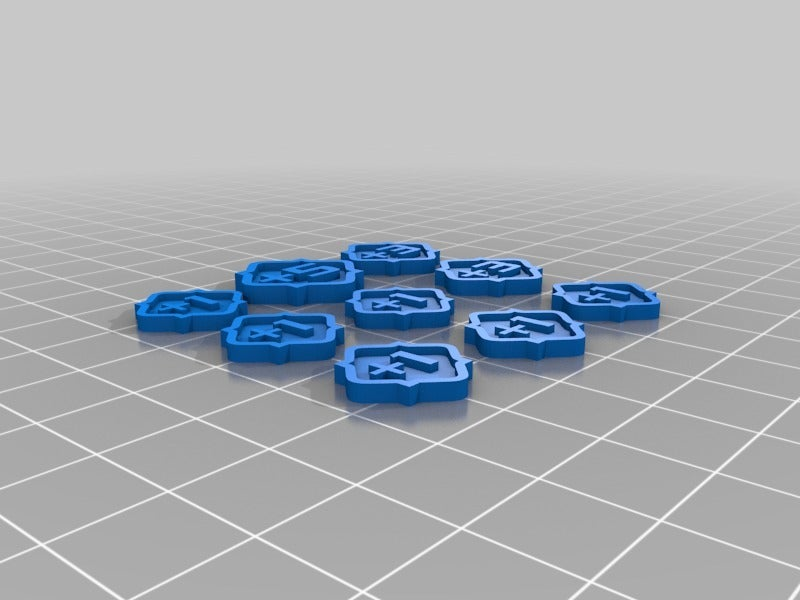 Free STL file Keyforge Power Tokens Remix 🎲・3D printable model to ...