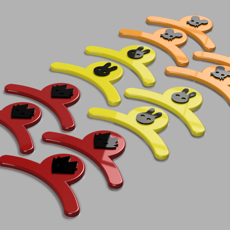 🦊 Root Clearing Tokens・Free STL File for ・Cults