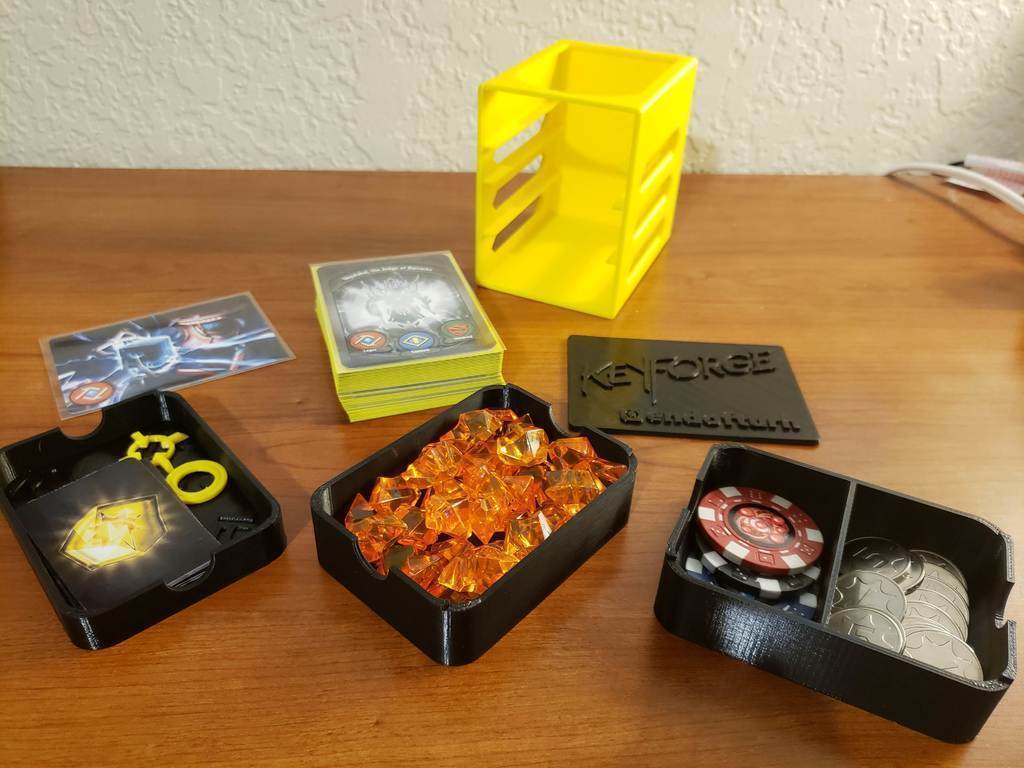 Free STL file Keyforge Single Archon and Token Box (v 2.0) 📦 ・3D ...