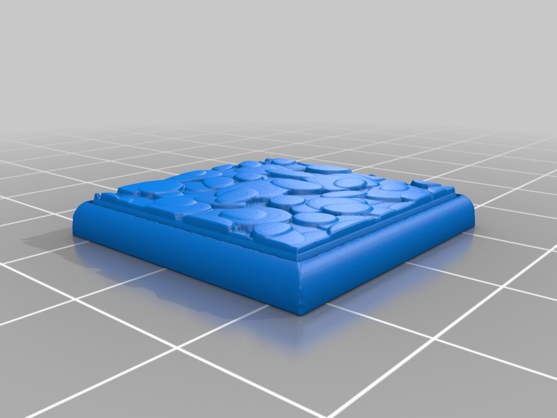 Free STL file Square Miniature Bases 🟪 (OBJ)・3D printable model to ...