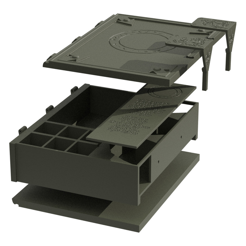 📚 Game Case Book・Free STL File for ・Cults