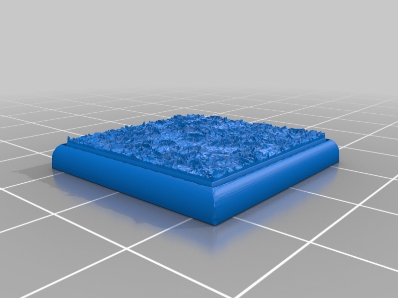 Free STL file Square Miniature Bases 🟪 (OBJ)・3D printable model to ...