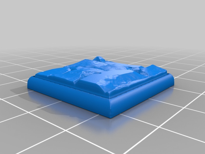 Free STL file Square Miniature Bases 🟪 (OBJ)・3D printable model to ...
