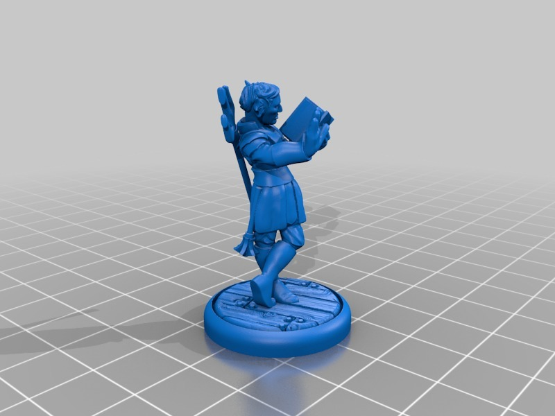 🧝 Sea Elf Priest・Free STL File for ・Cults