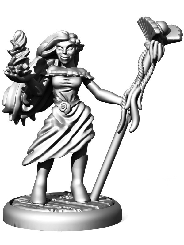 Free STL file Water Warlock 🚰 (OBJ)・3D printable object to download・Cults