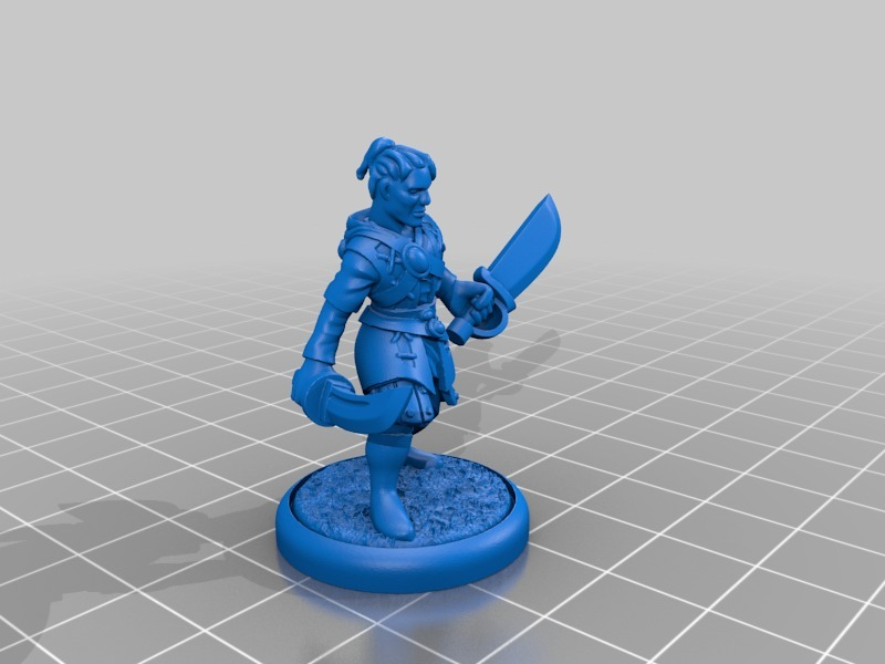 Free STL file Dual-wielding Ranger Ben 🎲 (OBJ)・3D printable model to ...