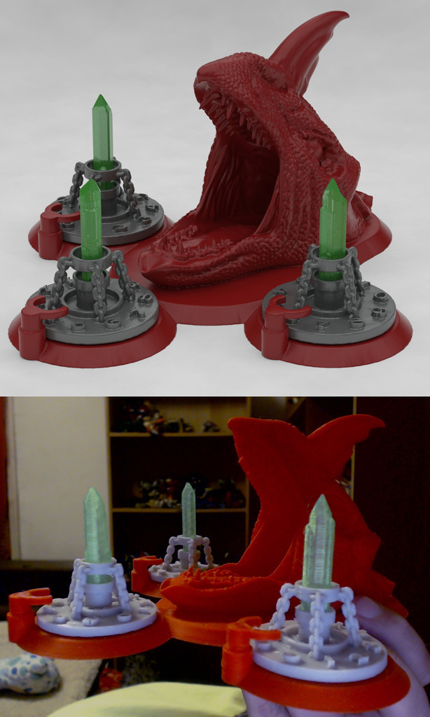 Free STL file Dragon Counter 🐉 (OBJ)・3D printer model to download・Cults